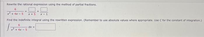 Solved Rewrite the rational expression using the method of | Chegg.com