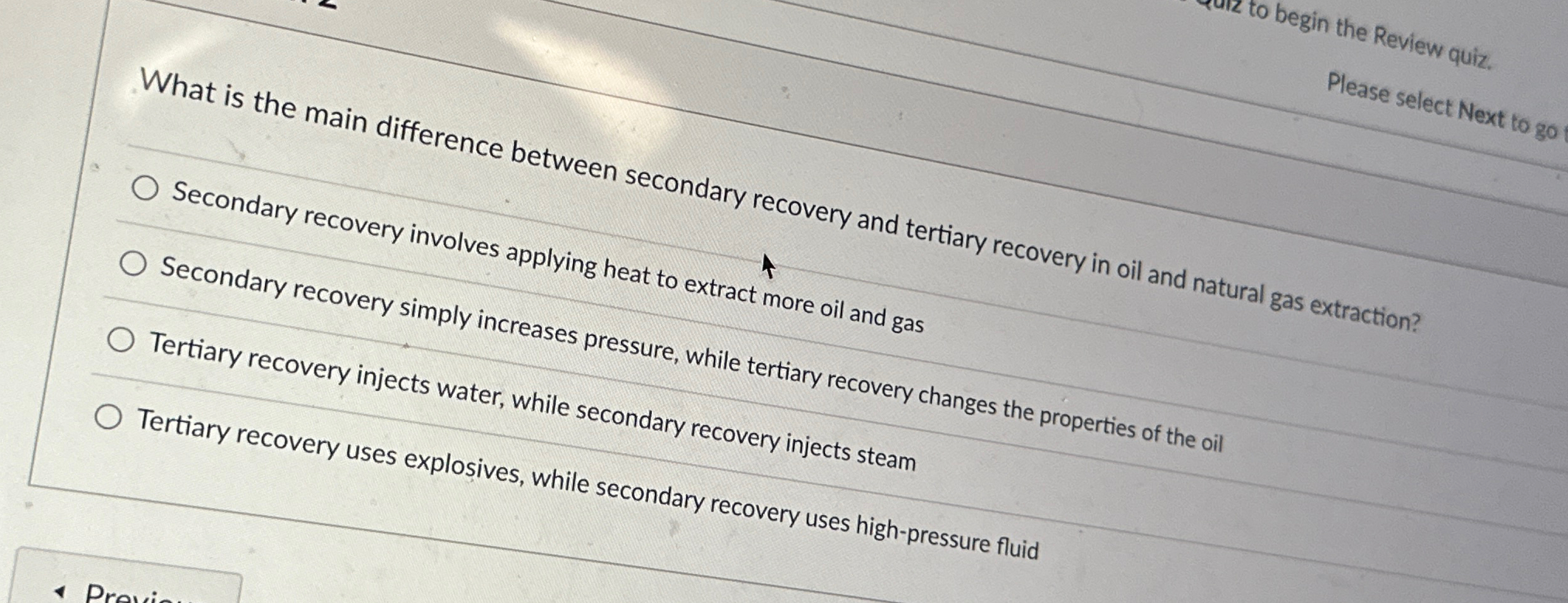 Solved What is the main difference between secondary | Chegg.com
