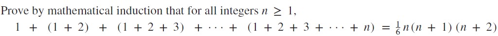 Solved Prove by mathematical induction that for all integers | Chegg.com
