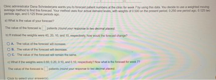 Solved The actual number of patients at Providence Emergency | Chegg.com