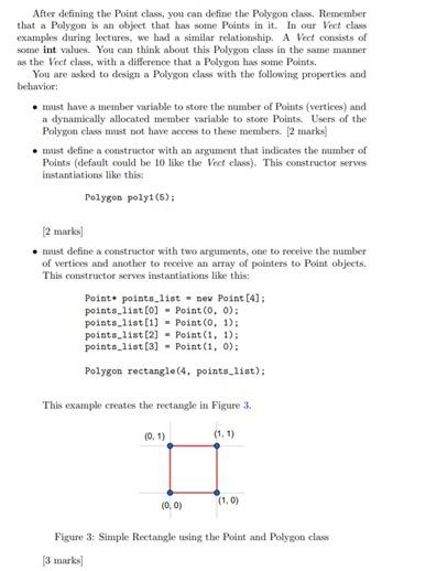 Solved Design a C++ Object-Oriented Class structure to model | Chegg.com
