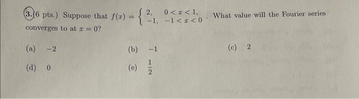 Solved the answer is e can someone provide a clear step by | Chegg.com