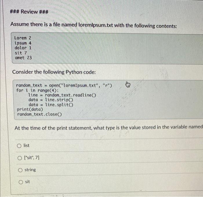 Solved ### Review ### What is the binary representation of | Chegg.com