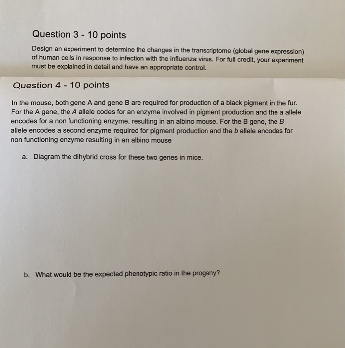 Solved Question 3 - 10 points Design an experiment to | Chegg.com Solved Question 3 - 10 points Design an experiment to | Chegg.com