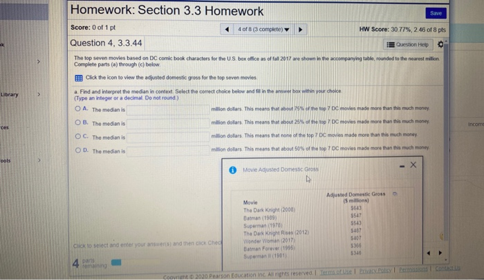 Solved Homework Section 3 3 Homework Save Score 0 Of 1 Pt