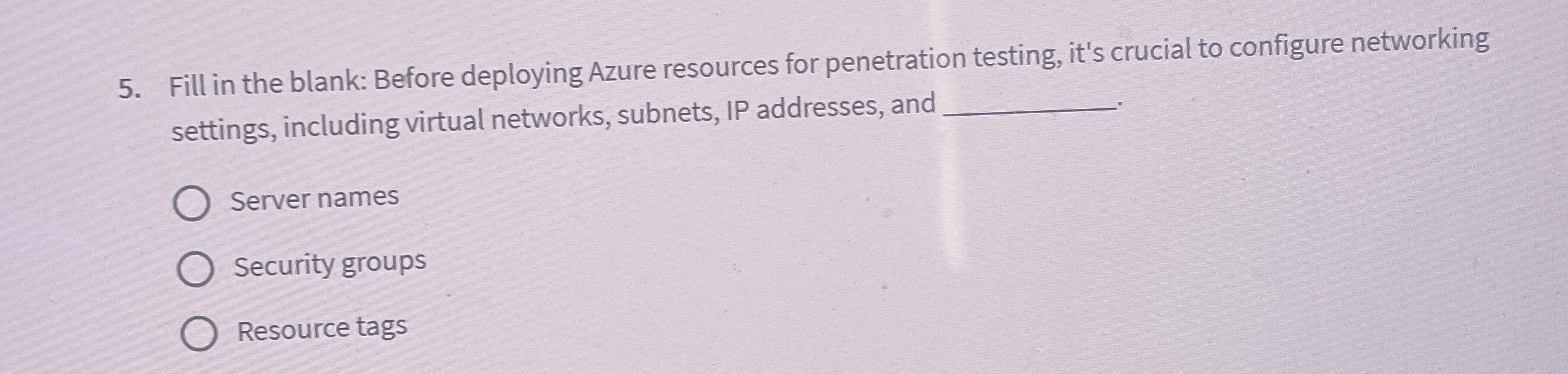 Solved Fill in the blank: Before deploying Azure resources | Chegg.com