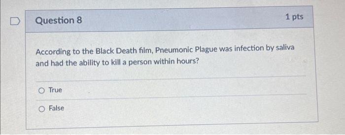 According to the Black Death film, In 1392 C.E. the | Chegg.com