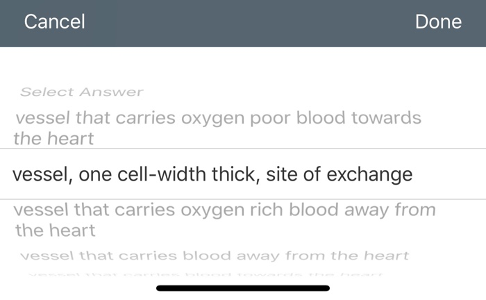 Solved Match the vessel with the correct definition. artery | Chegg.com