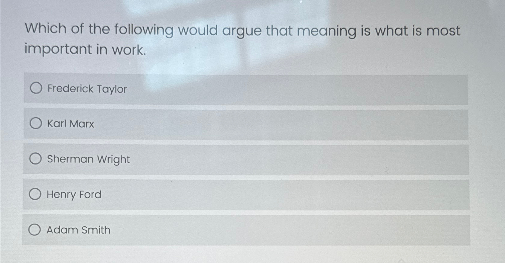 Solved Which of the following would argue that meaning is | Chegg.com