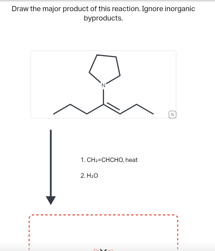 Solved Draw the major product of this reaction. Ignore | Chegg.com