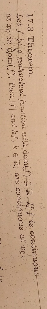 Solved Let f ﻿be a real valued function with dom (f)subeR. | Chegg.com