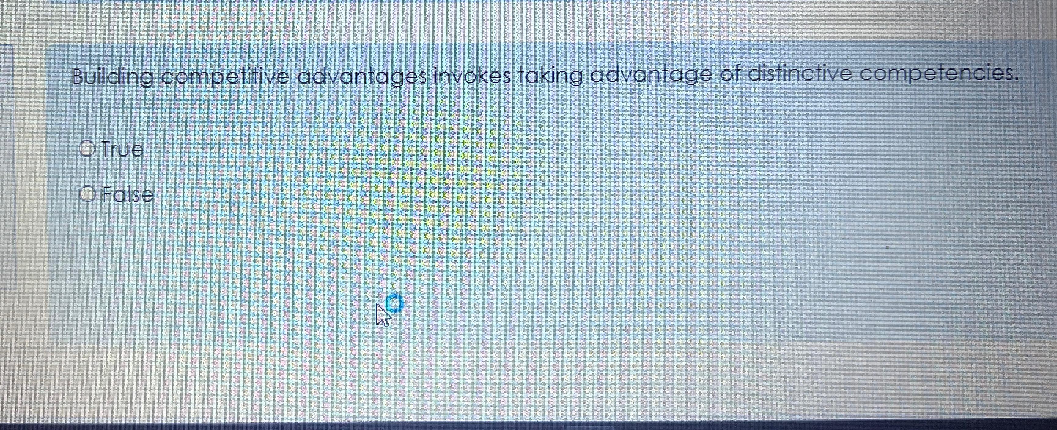 Solved Building competitive advantages invokes taking | Chegg.com