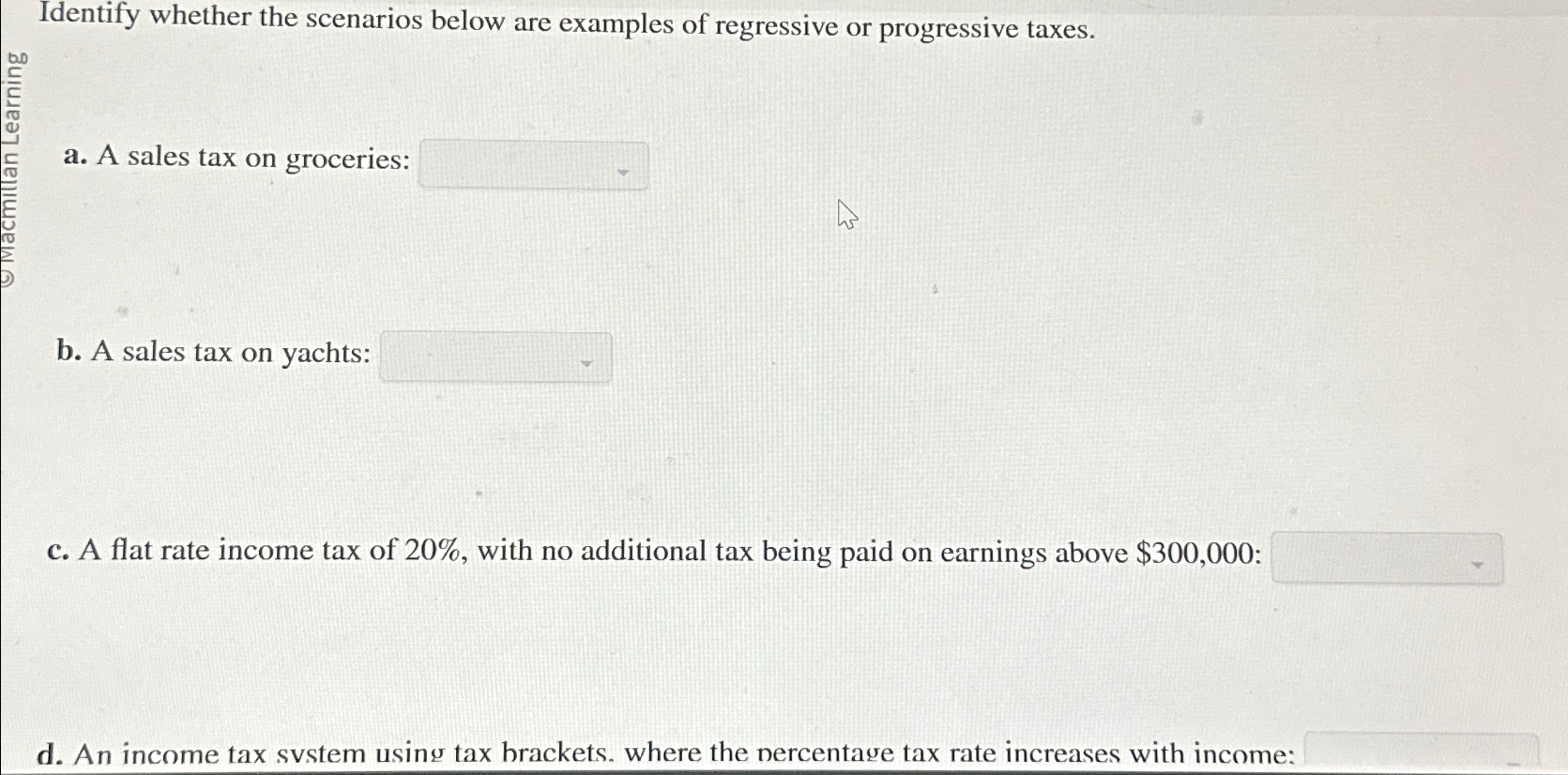 Solved Identify whether the scenarios below are examples of | Chegg.com