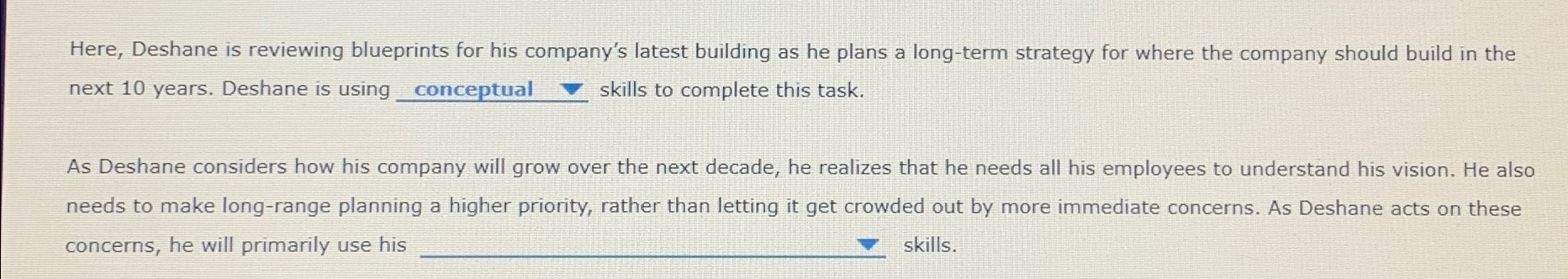 Solved Here, Deshane is reviewing blueprints for his | Chegg.com