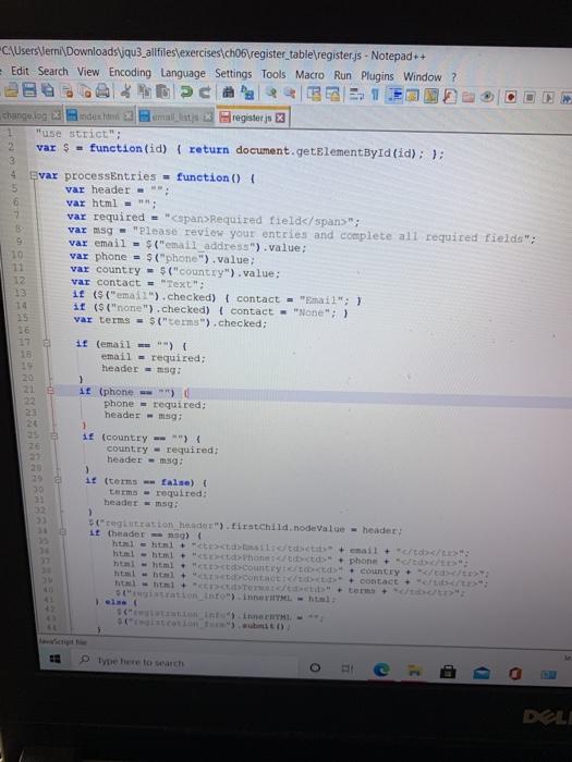 Solved this question is from murach book 3 RD Edition . I | Chegg.com