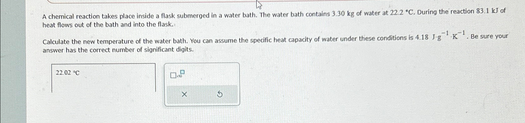 Solved A chemical reaction takes place inside a flask | Chegg.com