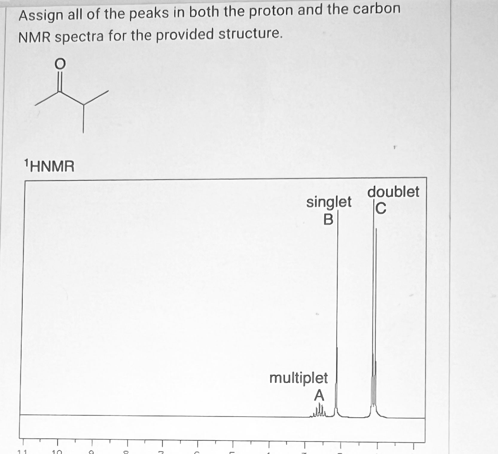 Solved Assign all of the peaks in both the proton and the | Chegg.com