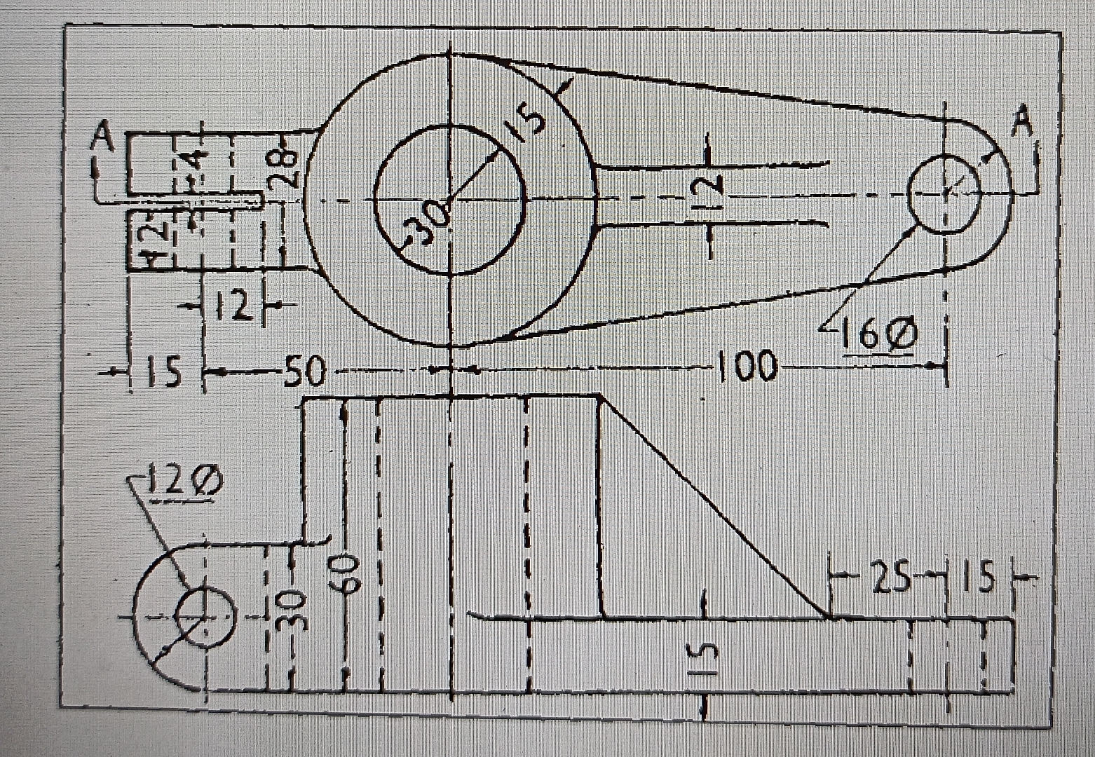 Design a Milling fixture for milling the slot of 4mm | Chegg.com