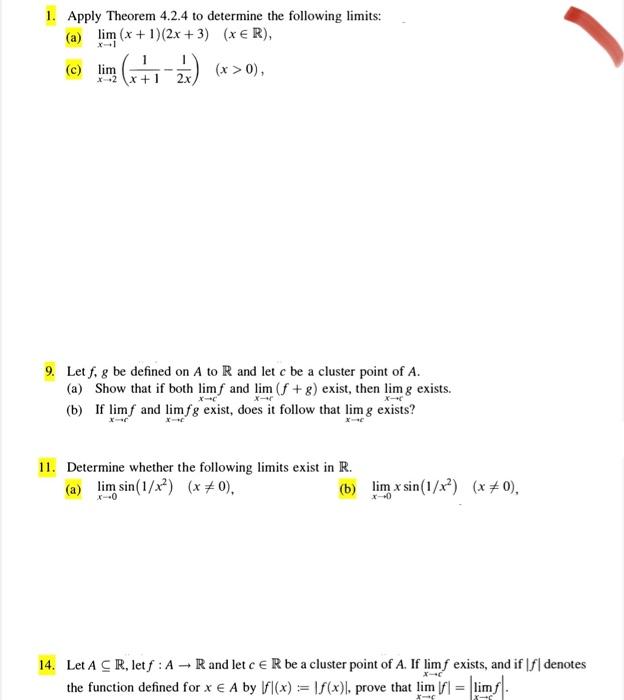 Solved 5. Use the definition of the limit of a sequence to | Chegg.com