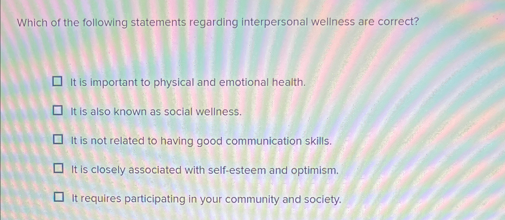 Solved Which of the following statements regarding | Chegg.com