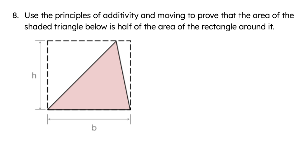 Solved Use the principles of additivity and moving to prove | Chegg.com