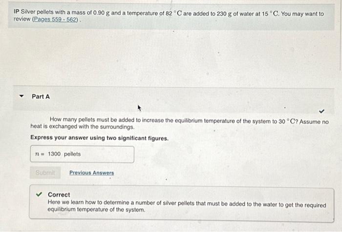 Solved Find the number of copper pellets that are required. | Chegg.com