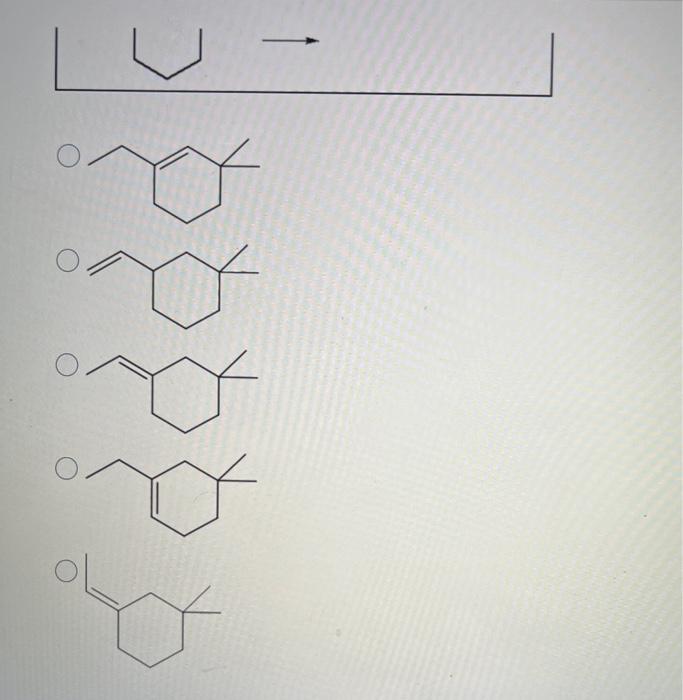 Solved Which of the following compounds is the least-favored | Chegg.com