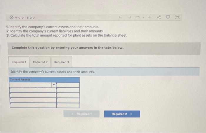 Solved Tableau DA 3-4: Quick Study, Classifying balance | Chegg.com