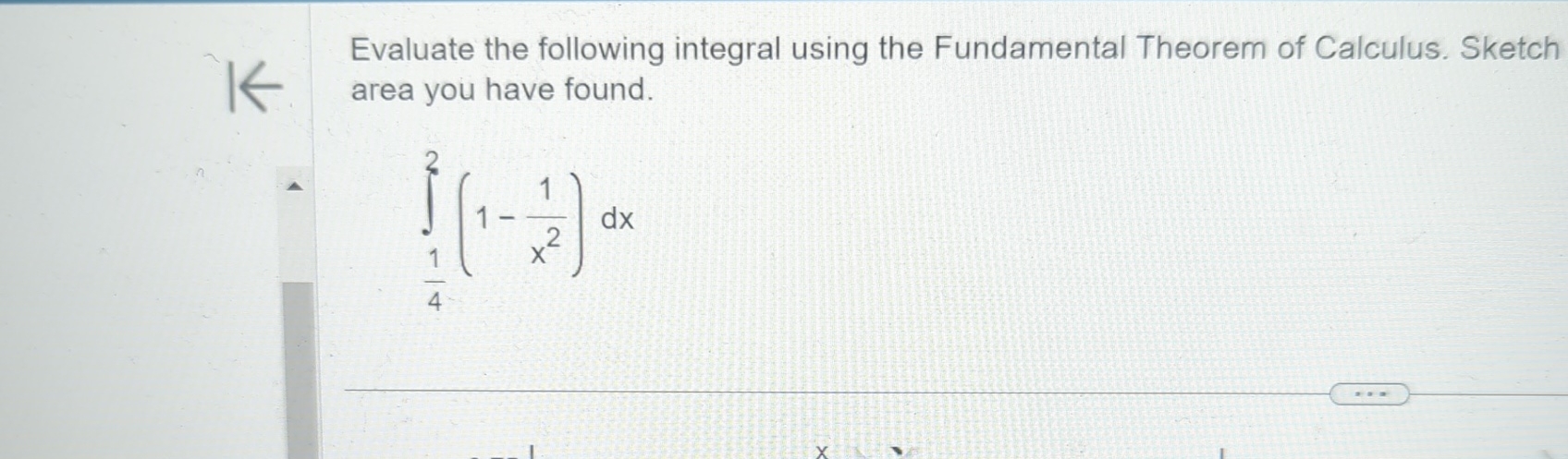 Solved Evaluate the following integral using the Fundamental | Chegg.com