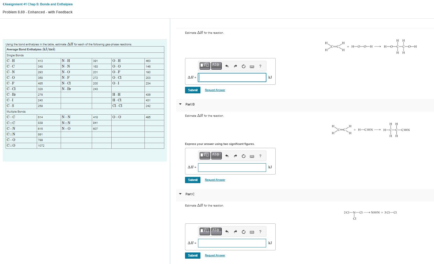 [Solved]: Problem 8.69 - Enhanced - with Feedback Estimate