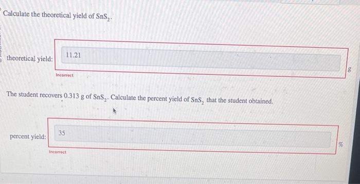 Solved Tin(IV) sulfide, SnS2, a yellow pigment, can be | Chegg.com
