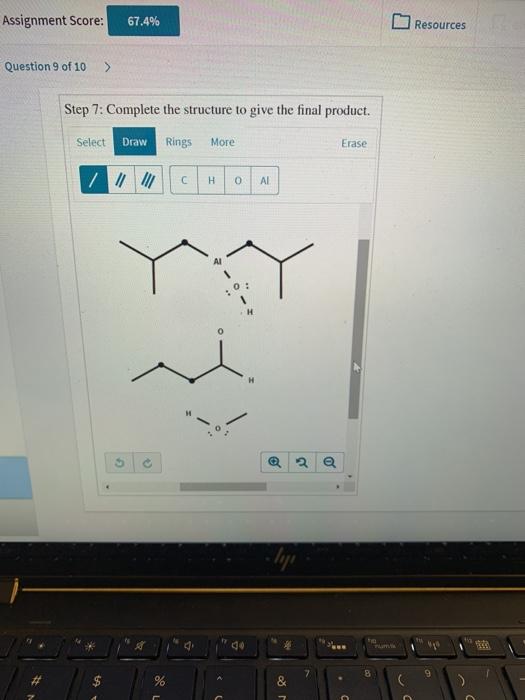 Solved Complete the mechanism for the DIBAL-H | Chegg.com