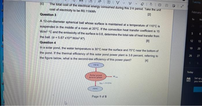 Solved A 12-cm-diameter spherical ball whose surface is | Chegg.com