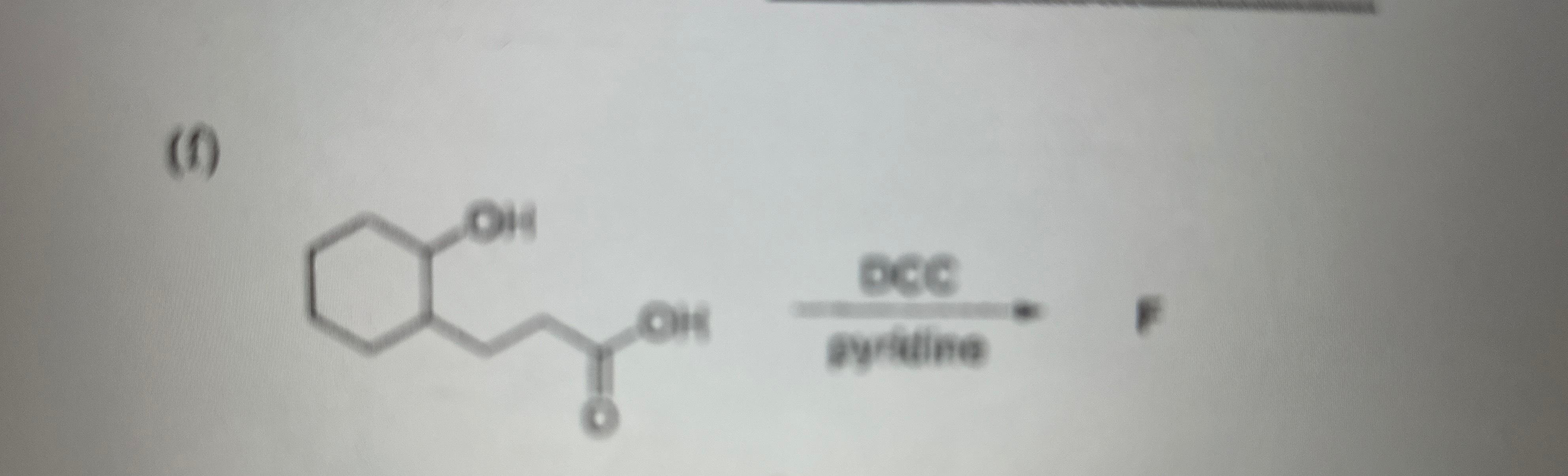 Solved PCC,pyridine reaction | Chegg.com