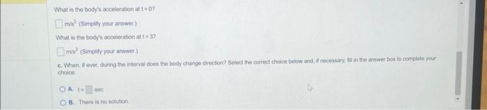 Solved The function s=t3−9t2+27t,0≤t≤3, gives the position | Chegg.com