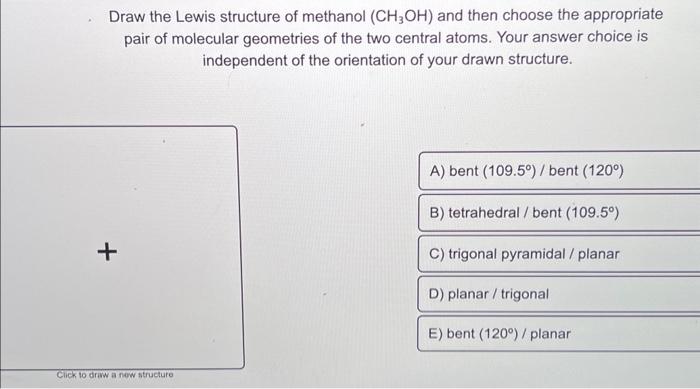 Solved please draw the lewis structure also!! | Chegg.com