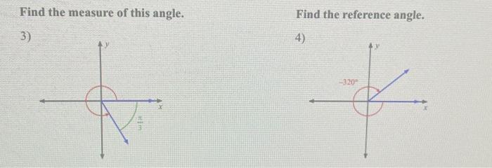 Solved Find the measure of this angle. Find the reference | Chegg.com