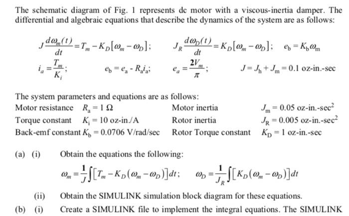 Solved I’m trying to find the Similink block diagrams from | Chegg.com