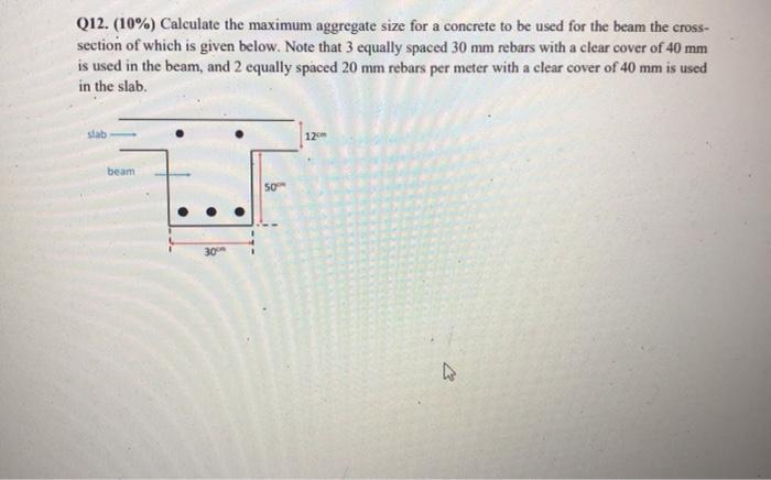 Solved Q12. (10%) Calculate the maximum aggregate size for a | Chegg.com