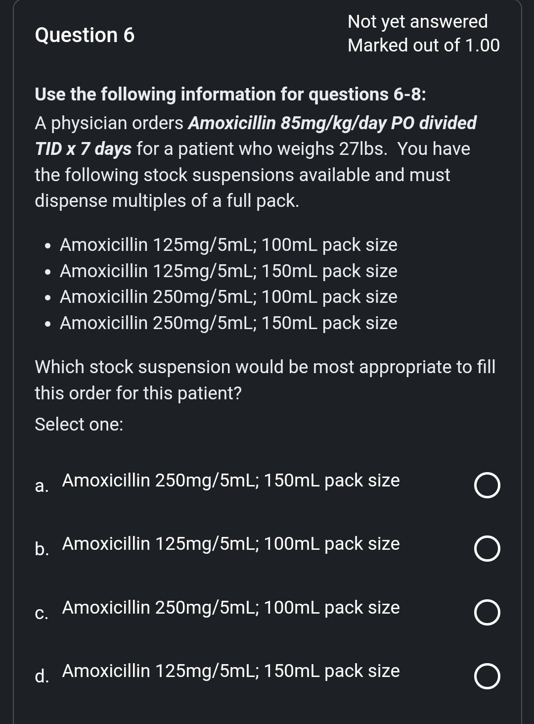 Solved Question 2 Marked out of 1.00 Which of the following | Chegg.com