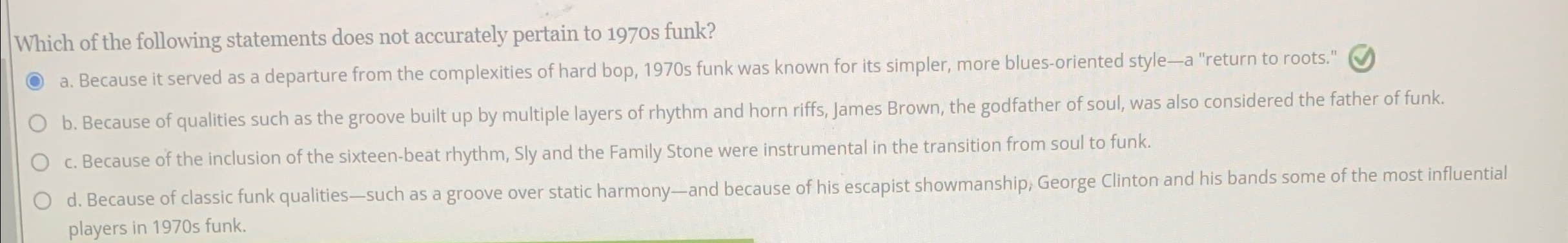 Solved Which of the following statements does not accurately | Chegg.com