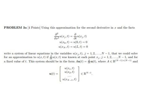 Solved PROBLEM 3a [4 Points] Using this approximation for | Chegg.com