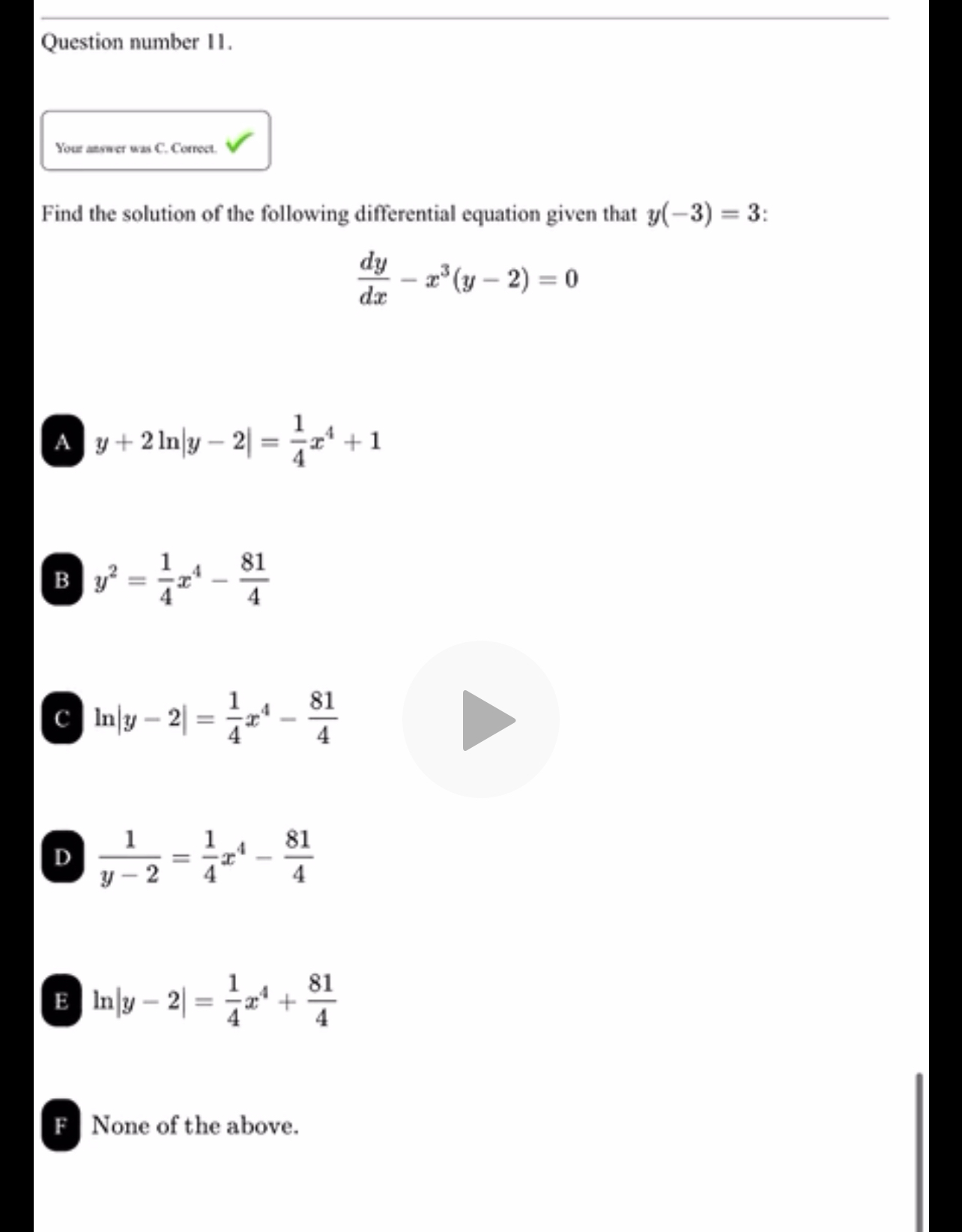 Solved Question number 11.Find the solution of the following | Chegg.com