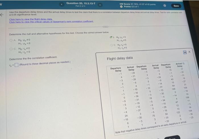 Solved C Determine The Critical Value S Of The Correlation
