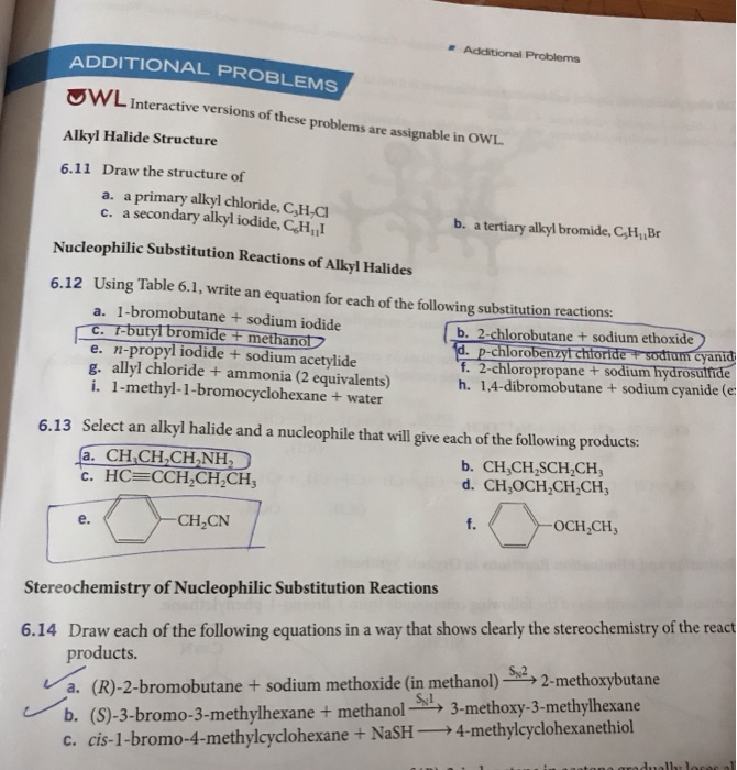 Solved ADDITIONAL PROBLEMS Additional Problems MWL | Chegg.com
