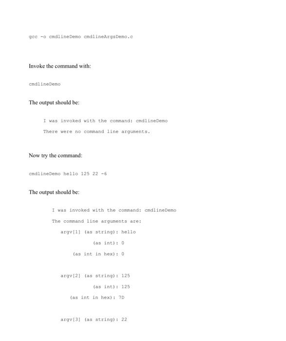 Solved Introduction This lab reviews more basic C | Chegg.com