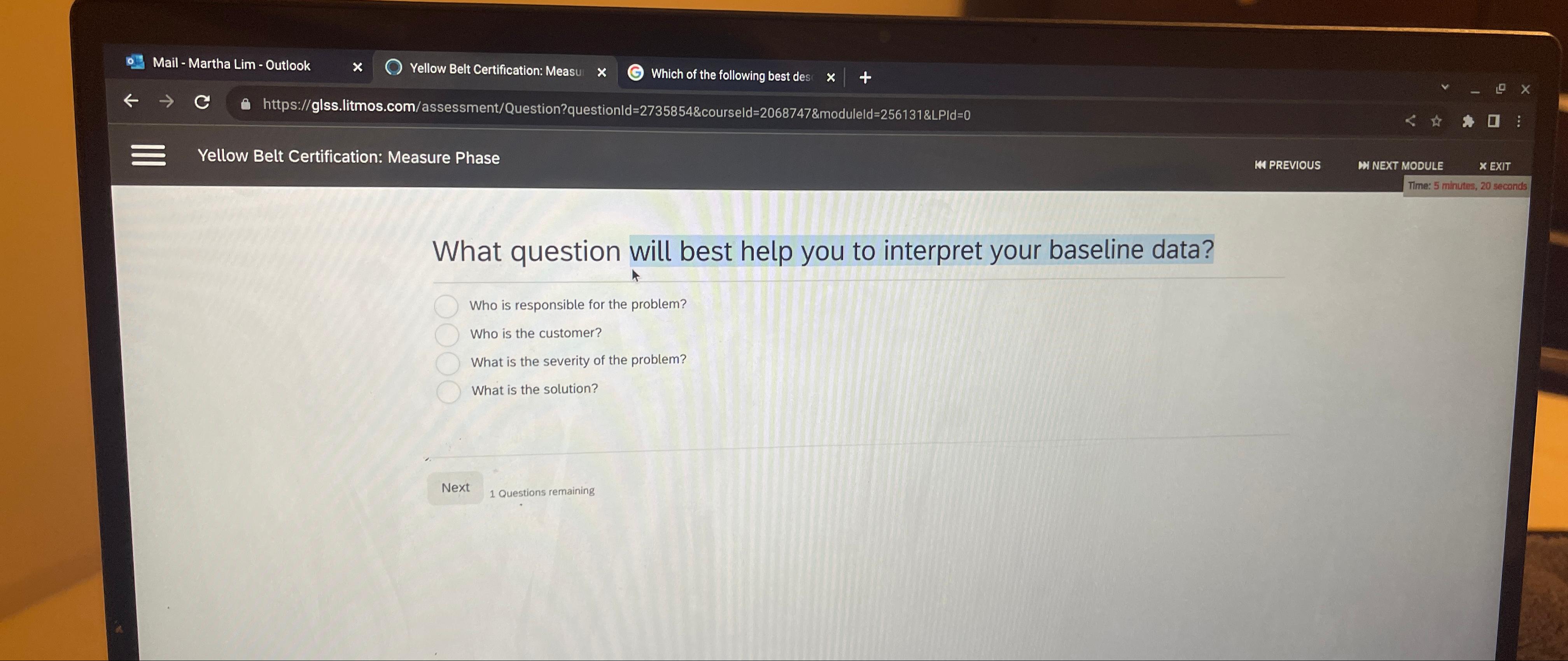 Solved What questions will best help you to interpret your | Chegg.com