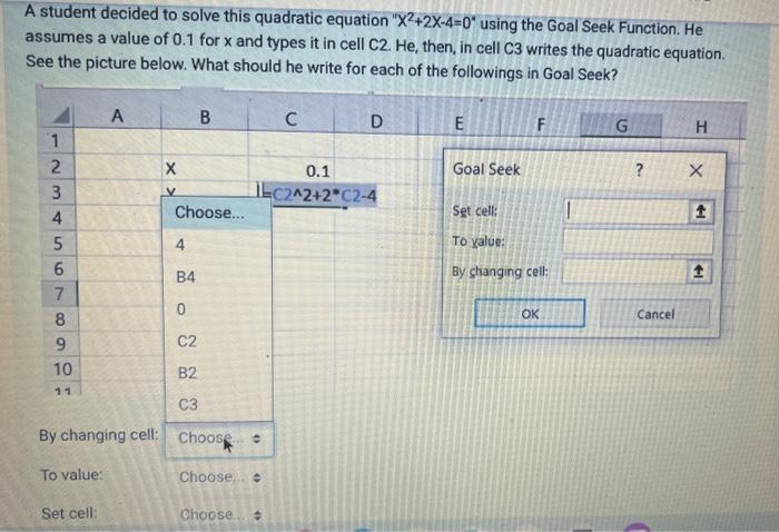 Solved A student decided to solve this quadratic equation " | Chegg.com