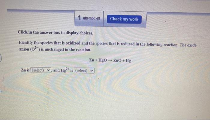 Solved 1 attempt left Check my work Click in the answer box | Chegg.com