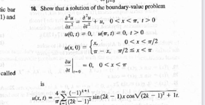Solved 13.5 Exercises Answers to selected odd-numbered prot | Chegg.com